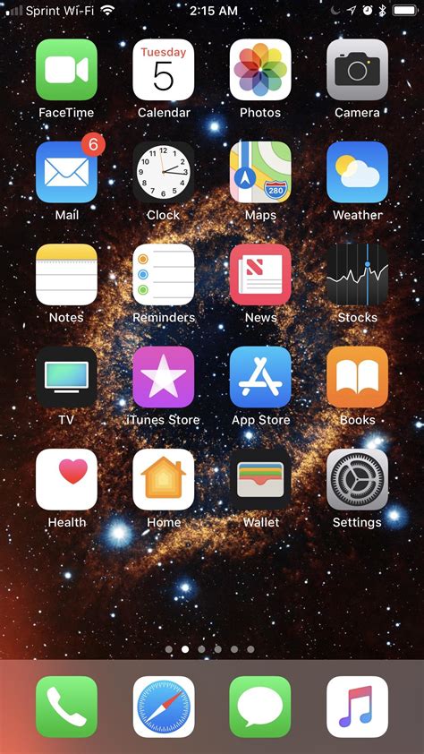 [feature] New Default Home Screen Layout R Iosbeta