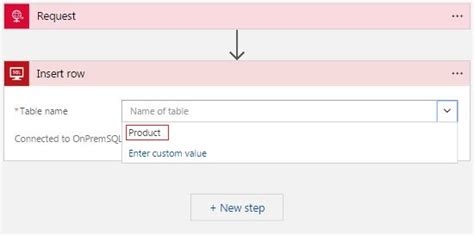 techfindings inserting data in on premises sql database