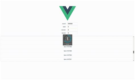 vue virtual scroll list a vue 2 x component support big data by