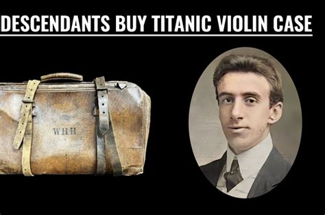 Help Descendants Buy Titanic Bands Violin Case Indiegogo