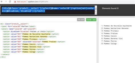 html how to select specific tag s attribute value with xpath stack