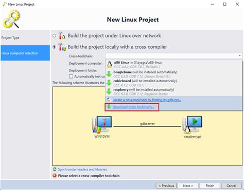 using a cross compiler for raspberry pi visualgdb tutorials
