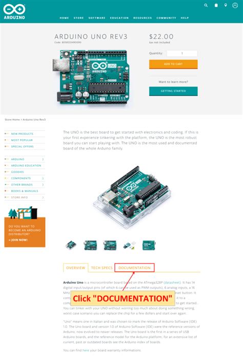 Arduino Uno R3 Specifications Functions Spiceman