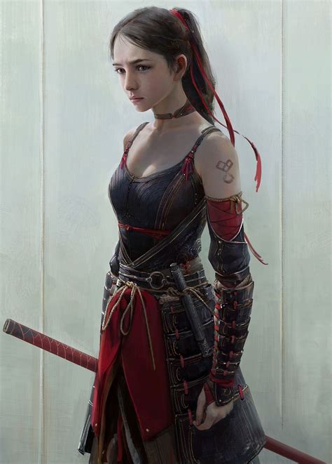Rpg Female Character Portraits Photo Warrior Woman