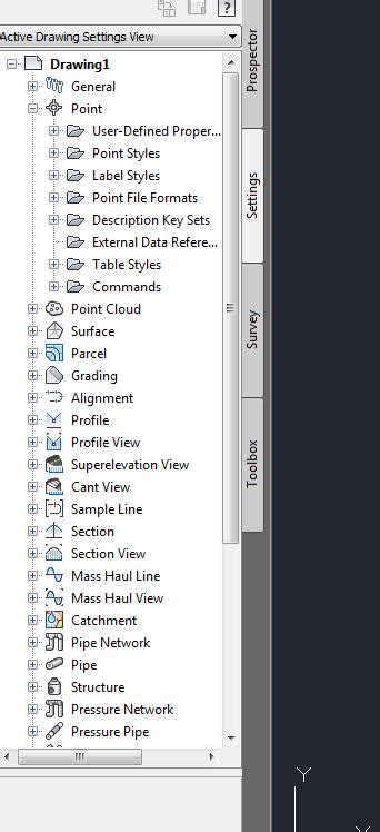 solved missing submenus under points in settings tab autodesk community