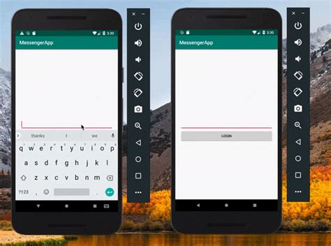build an android messenger app with online presence