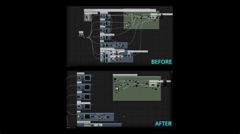 how to use named reroute nodes to clean up a material graph