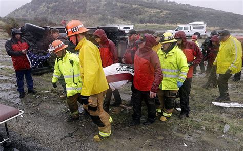 Powerful Storm Hits Southern California Flooding Highways The