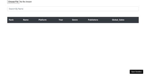 react csv parse codesandbox