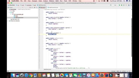 basic calculations program using java in intellij idea ide youtube