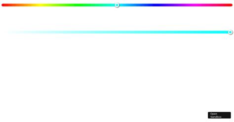 slider color picker react forked codesandbox