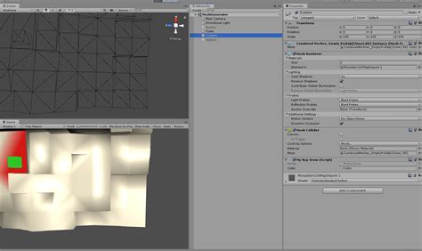 unity how to set the color of an individual face when clicking a mesh