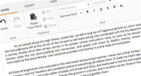 html editor for asp web forms mvc devexpress