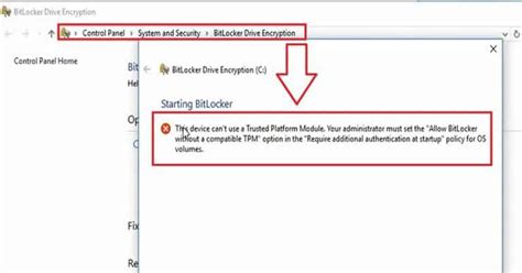 how to enable bitlocker on hyperv and handle error device