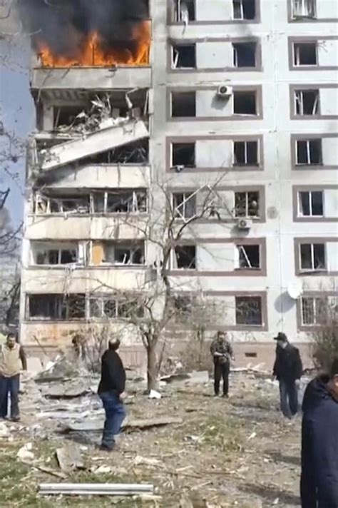Ukrainian Civilians Killed By Russian Missiles And Drones The Columbian