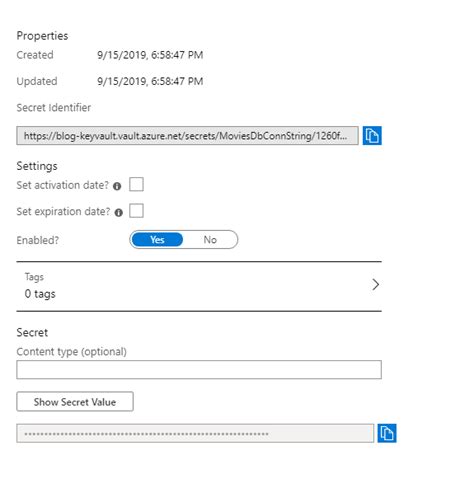 how to secure asp core apps with azure key vault and sentry