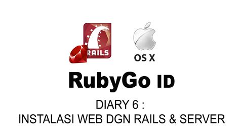 instalasi web mengunakan rails dan server part 2 tutorial ruby on