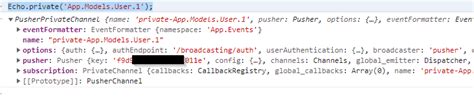 laravel pusher referencing development app key in production stack