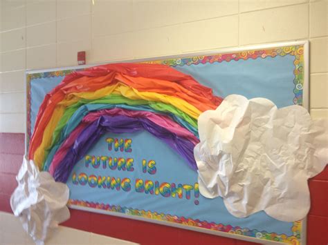 Rainbow Bulletin Board Rainbow Bulletin Boards Rainbow Theme