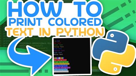 Цветной вывод текста в Python Colorama ~ Pythonru