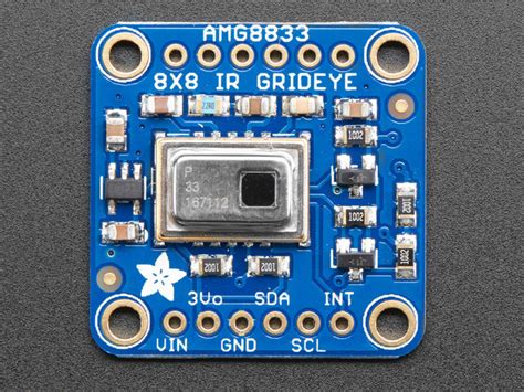 pinouts adafruit amg8833 8x8 thermal camera sensor adafruit