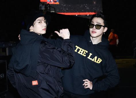 Look Bts Jimin Shares Shirtless Photo With Jungkook To Celebrate Jks