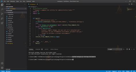 django rest makemigrations doesn t see my app r learnpython