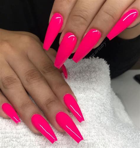50 Trendy Long Coffin Nail Art Designs Style Vp Page 43