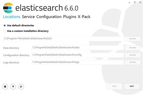 elasticsearch cluster nodejs application on azure