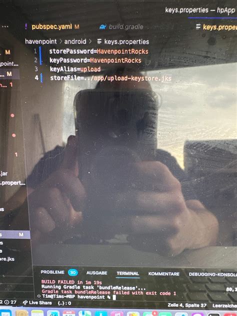 flutter build appbundle läuft nicht wie bekomme ich das gefixt app