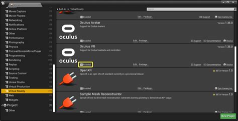 oculus prerequisites unreal engine documentation