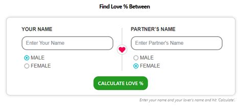 how to use the love calculator api with python php ruby