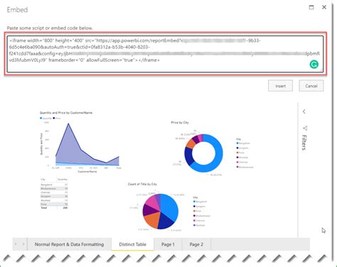 embed power bi report in sharepoint online power bi web