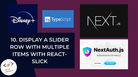 10 display a slider row with react slick react javascript youtube