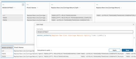 how to use regexp extract