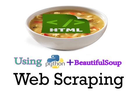 web scraping in python with beautifulsoup my courses