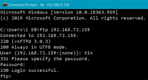install and configure ftp server on linux mint 20