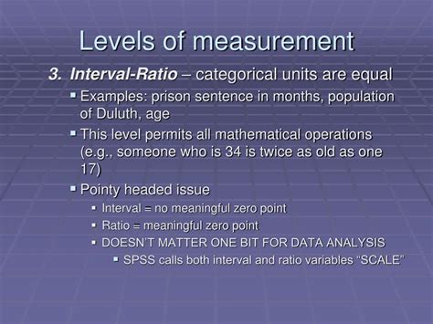 ppt research and the role of statistics variables and levels of