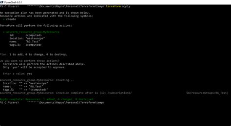 intro to using terraform for azure resource deployments