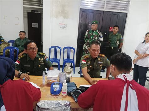 Puspom Tni Ad On Twitter Danpomdam Xii Tpr Hadiri Kegiatan Donor