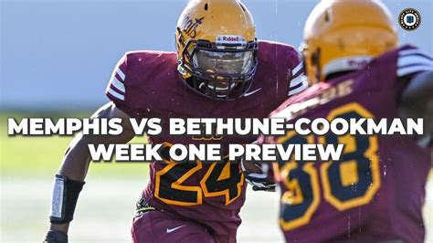 Memphis Vs Bethune Cookman Week 1 Preview Youtube