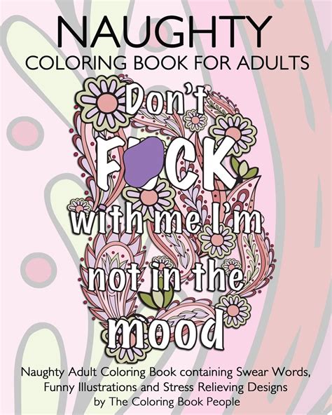 Naughty Coloring Book For Adults Naughty Adult Coloring
