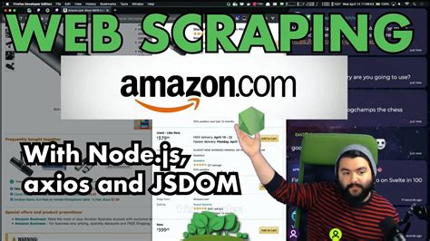 🛠 web scraping with node js axios and jsdom youtube
