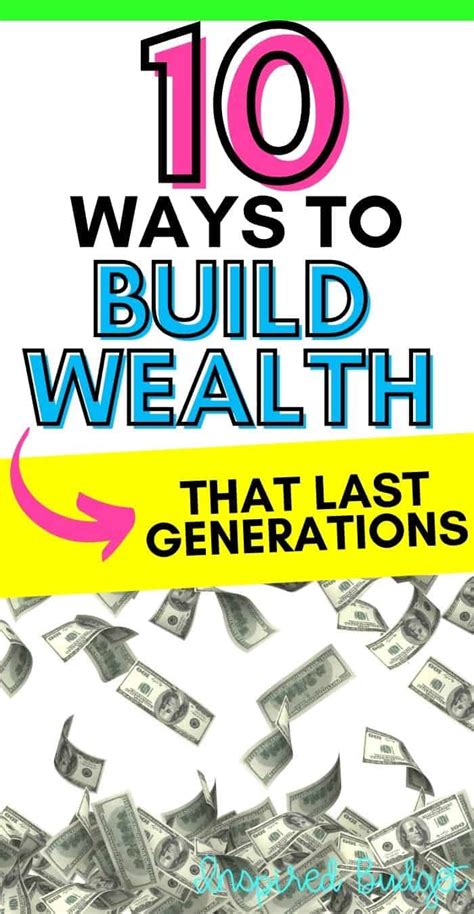 How To Build Generational Wealth That Lasts Inspired Budget
