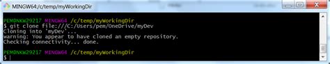 how to host your git repository on onedrive per mikkelsen