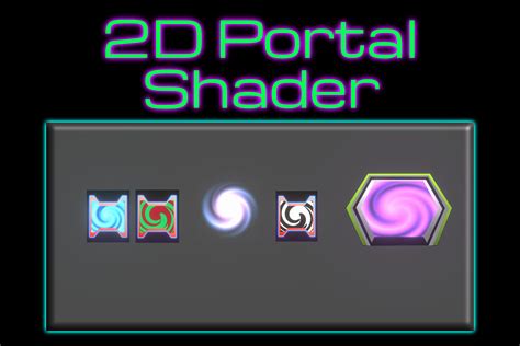 2d portal shader vfx 着色器 unity asset store