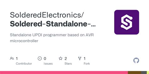 github solderedelectronics soldered standalone updi avr programmer
