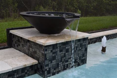 Black Glass Mosaic Pool Tiles Glass Designs