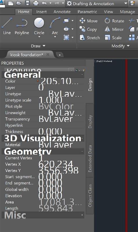 solved properties menu appear larger autodesk community