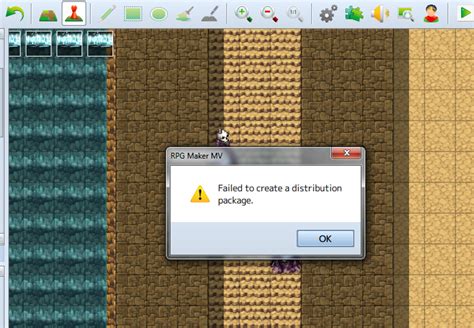 solved failed to create a distribution package rpg maker forums